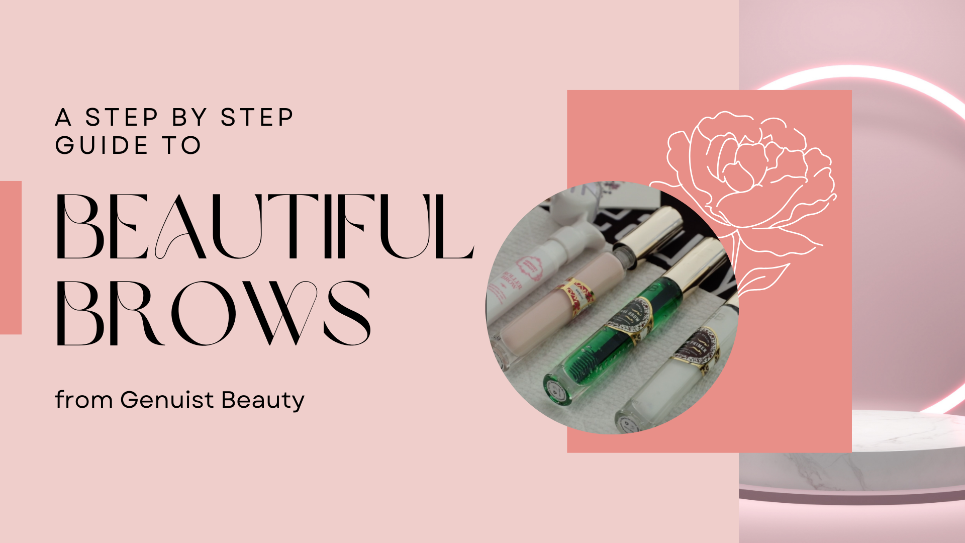 A Step by Step Guide to Beautiful Brows from Genuist Beauty
